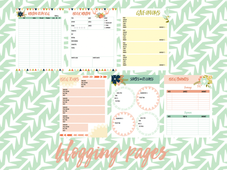 The 2016 Book Blog Planner – Stay Bookish